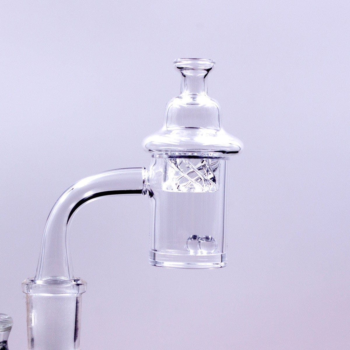 Quartz Banger Kit With Spinning Carb Cap And Terp Pearls - Murdoch Glass